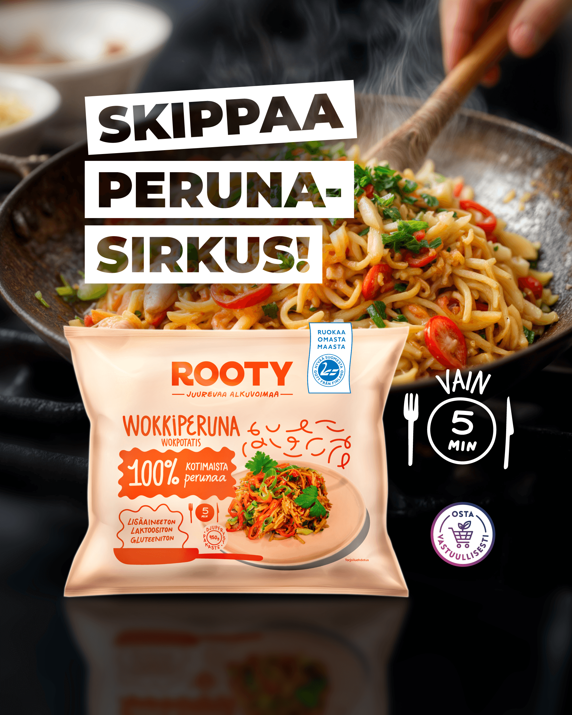 KOTIMAINEN UUTUUS! - rooty